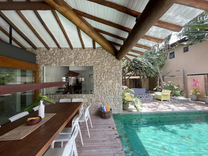 Casa Marerê A 2 Minutos A Pe Da Praia De Maresias - São Sebastião