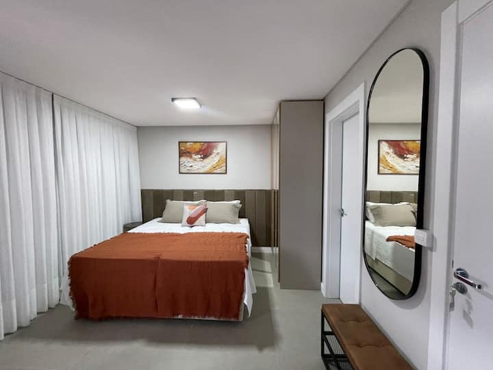 Apto Loft Novo-lado Da Vila Germanica(oktoberfest) - Blumenau