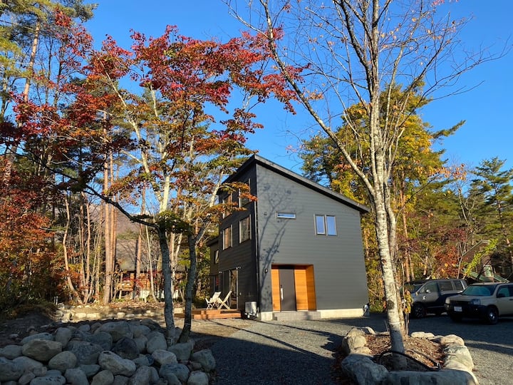 2024年冬new Open！
一棟貸別荘
Flagpole Villa Hakuba - Hakuba