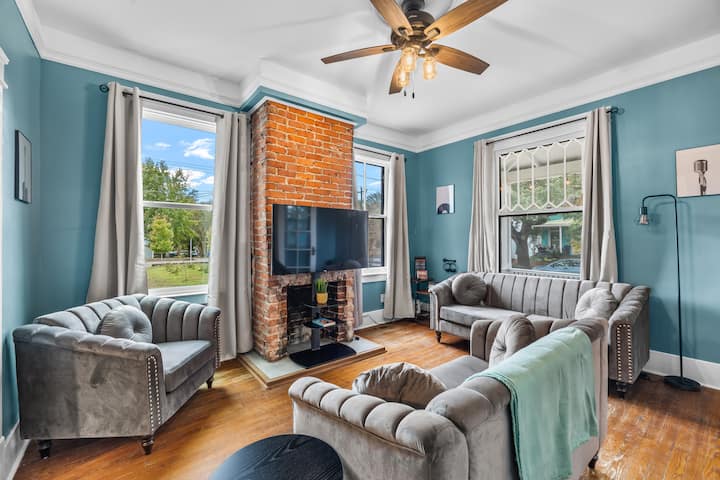 Sleeps 10! 3 Blocks To Downtown! Filming Allowed! - ウィルミントン, NC