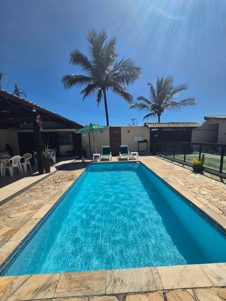 Peró - Ilha Japonês - Casa, Duas Suites - Piscina - Cabo Frio