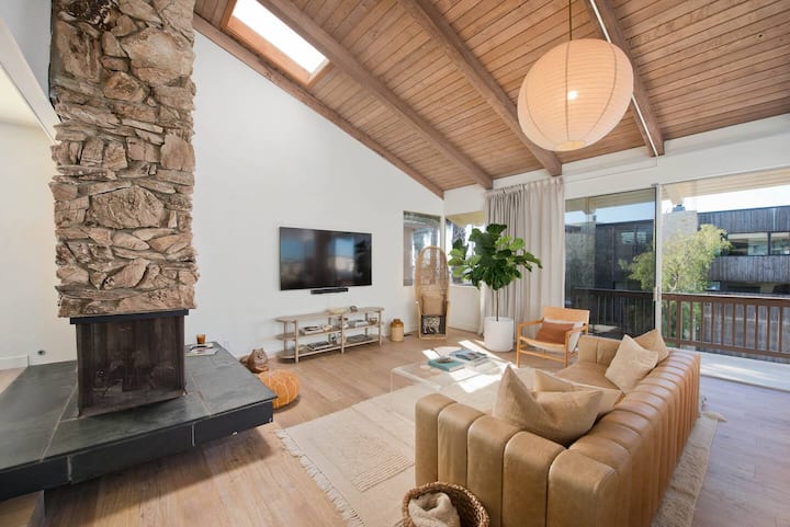 Stylish Beach House*ocean Views*parking*beach Gear - 맨해튼비치