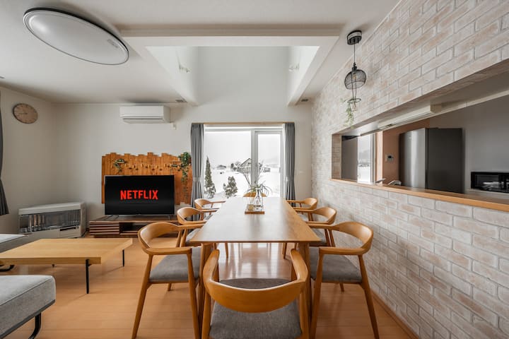 Clematis【renovated / Furano Ski Area / 106㎡】 - Hokkaidō