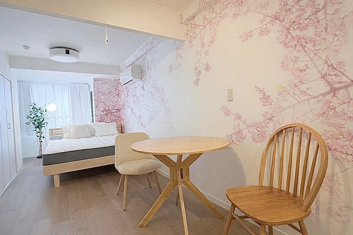 Sakura/queen Bed/skytree,asakusa,akihabara,ginza - Asakusa