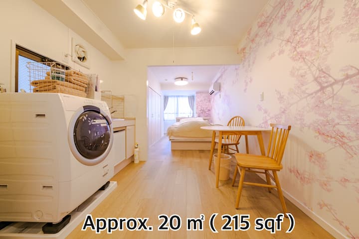 桜満開/駅近/スカイツリー1駅/浅草8分/秋葉原20分/プロジェクター/貸自転車 - Tokyo