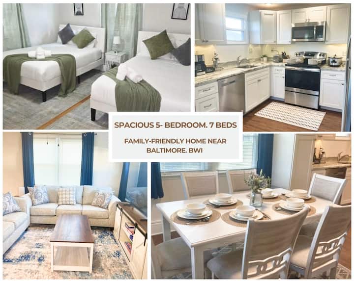 Spacioushome Near Bwi|umbc|baltimore|patapsco Park - Columbia, MD