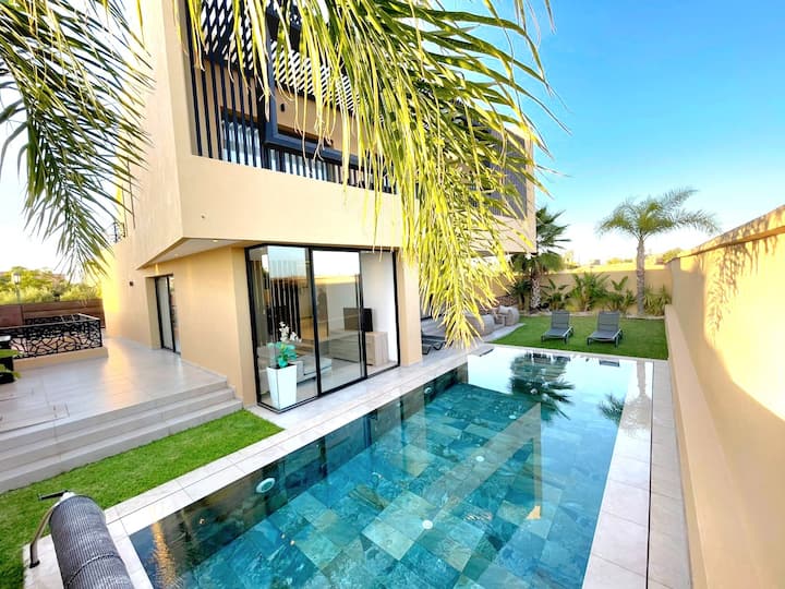 Villa à Amelkis  Piscinechauffée,salle De Sport - Marrakesh