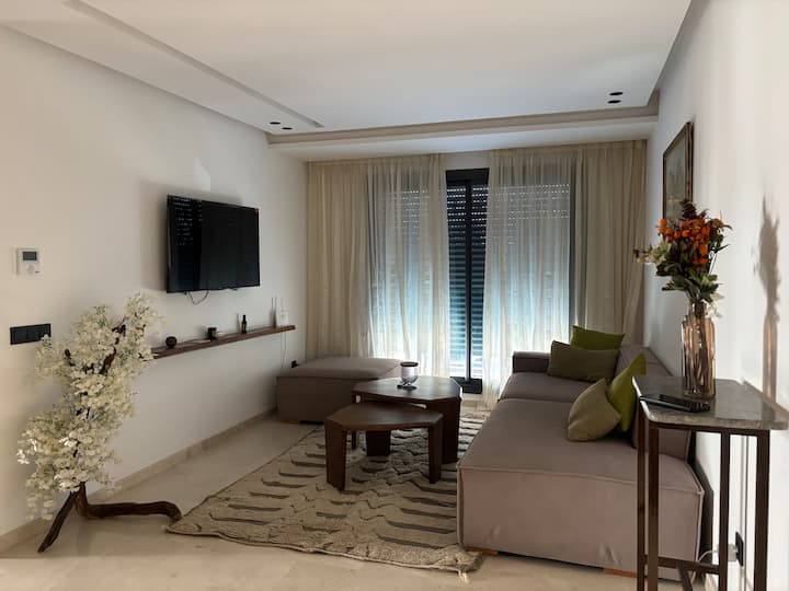 Modern Minimaliste Retreat In Maarif - Casablanca