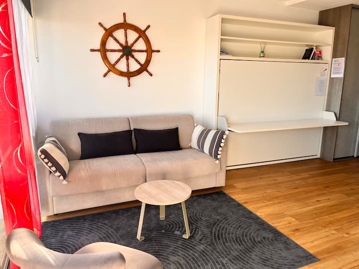 06heliotel Studio, 200m De La Mer, Piscine - Saint-Laurent-du-Var