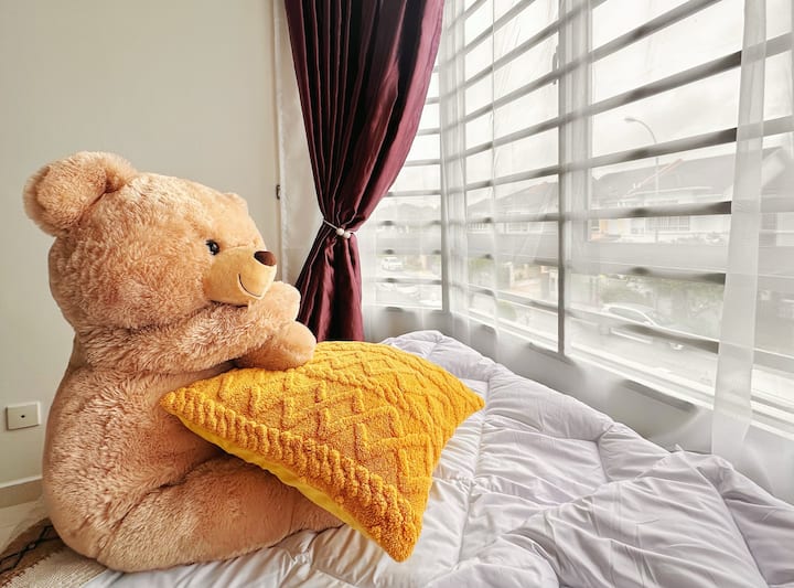 5min To Aeon Sbn2｜12pax@4r3b｜bearstory Home@熊梦之家 - Seremban