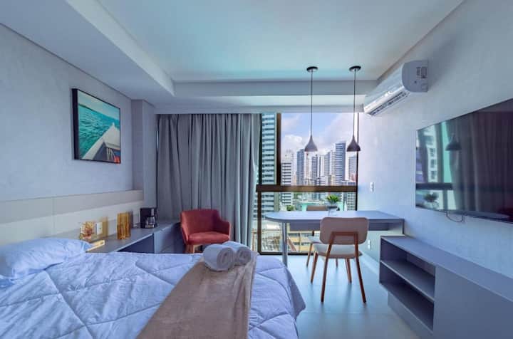 Flat Em Boa Viagem - Rooftop - Recife