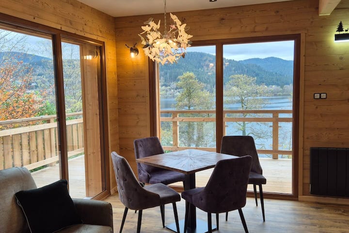 Aprt 4 Pers Jacuzzi Privé Vue Lac Piscine Chauffée - Gérardmer