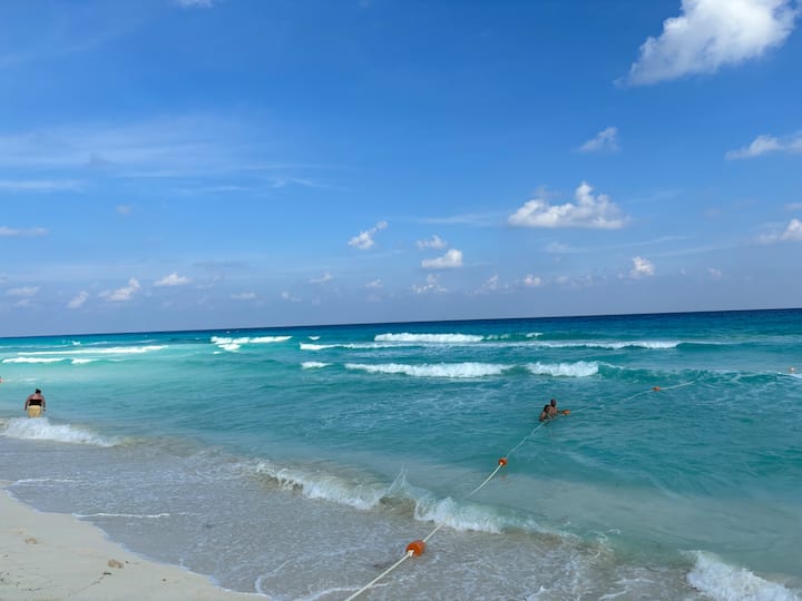 Oferta Mayo Con Piscina A 5 Min De Playa Ballenas - Cancún