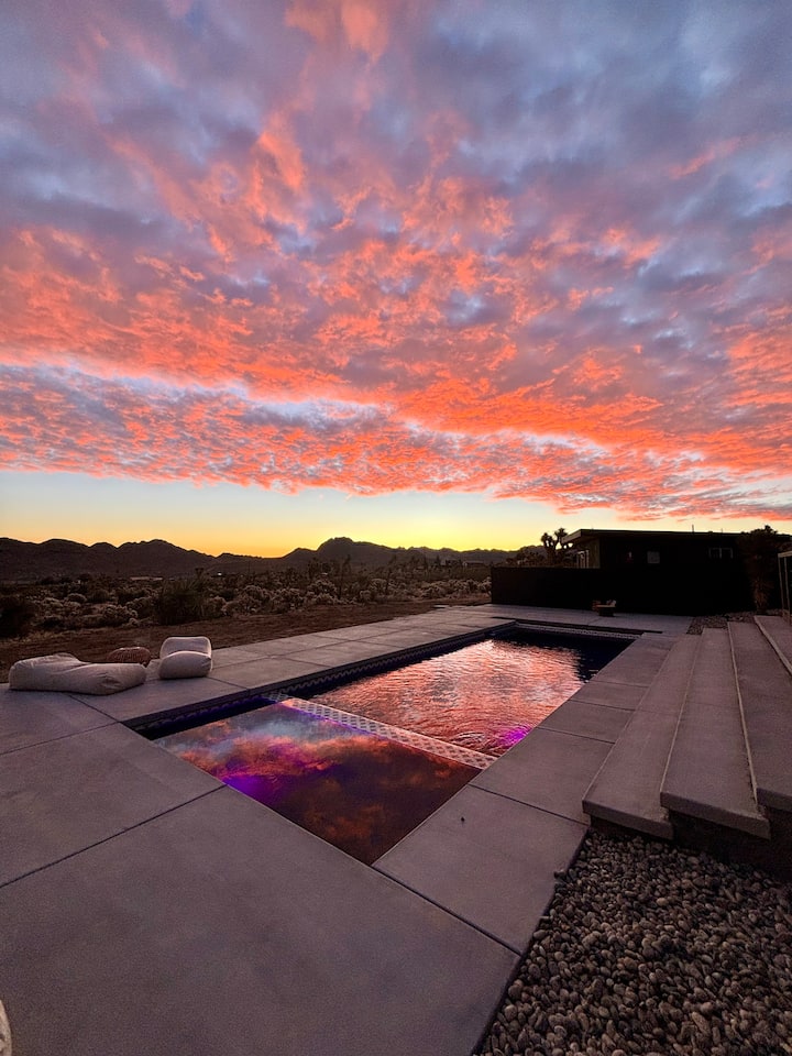 Amazing New Modern Desert Oasis - Joshua Tree, CA