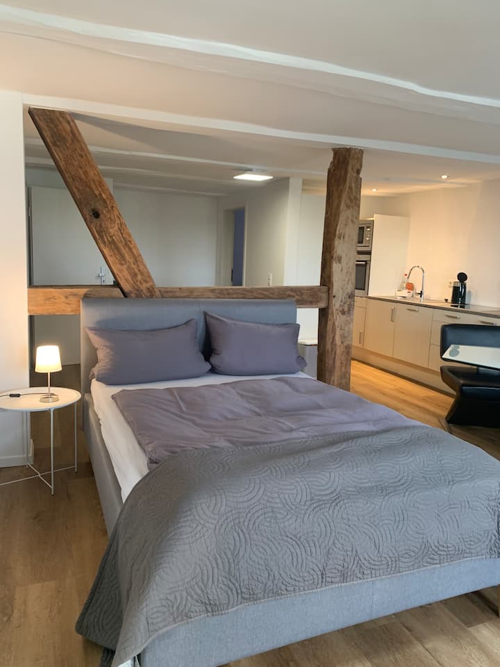 Fachwerk Und Moderne - 2 Schlafzimmer, Parkplatz - Wolfhagen