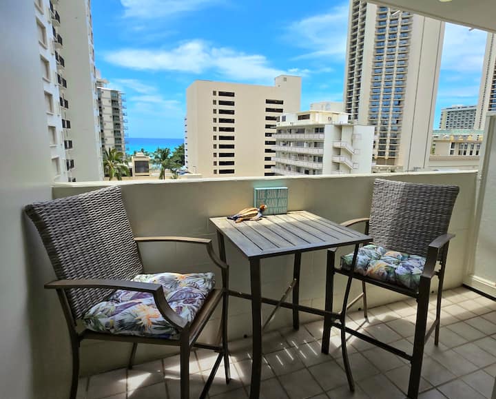 ~1009 Oceanviewturtle Retreat Min2 Waikiki Beach! - Honolulu