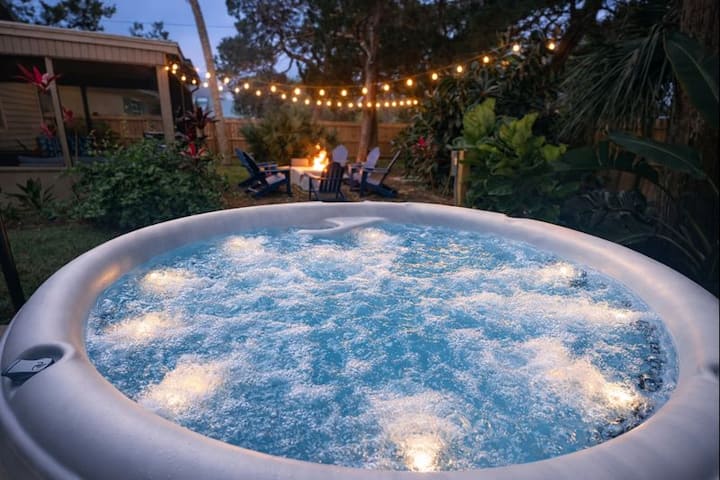 Private Fence/hot Tub~location~arcade~firepit - Saint Augustine