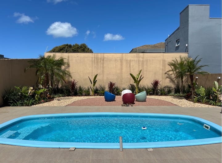 Casa C/piscina - Centro Xangrila - Xangri-Lá