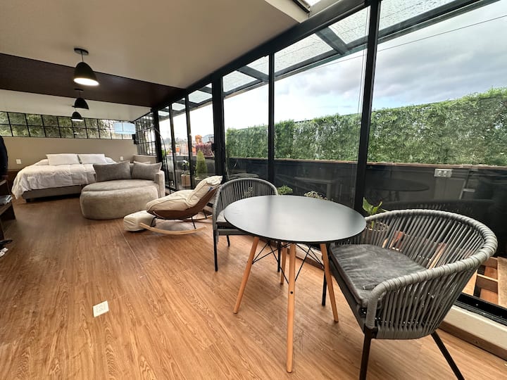 Hermoso Departamento, Terraza, Toluca Centro, - Toluca