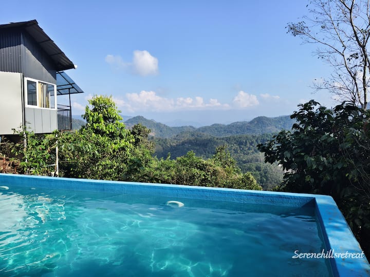 4 Bedroom Private Pool Stay Serenehills Retreat - Idukki