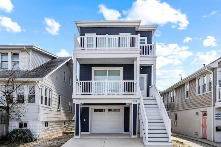 Brand New Luxury Home W/ Rooftop Views - Seaside Heights, NJ