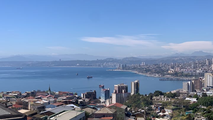 Loft, Gran Vista En Cerro Alegre - Valparaíso