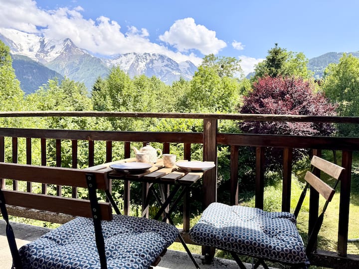 Logement Saint-gervais, Vue Mont-blanc Avec Balcon - Saint-Gervais-les-Bains