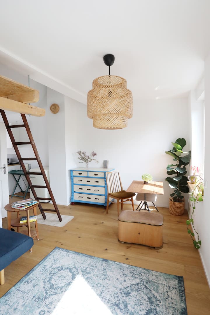 Helle Dachgeschoss Wohnung Mit Gartenblick - Cologne