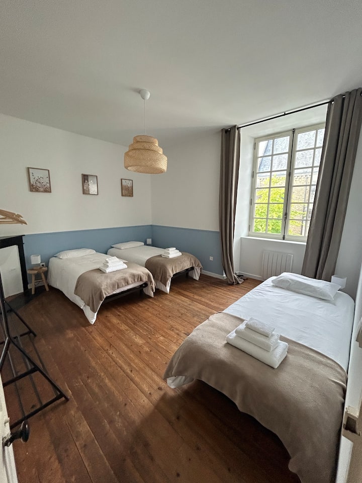 Maison De Charme Avec Spa Privé & Cour - Sarthe