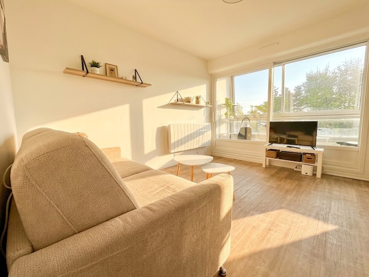 Sydney - Studio Avec Loggia, Accès Direct Plage - Courseulles-sur-Mer