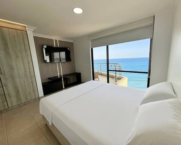 Departamento Frente Al Mar Ideal Para Familias - Manta