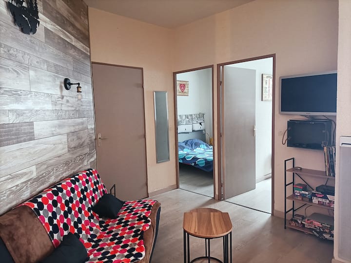 3 Pièces, 40m2, 2 Balcons, Proche Toute Commodités - Les Angles