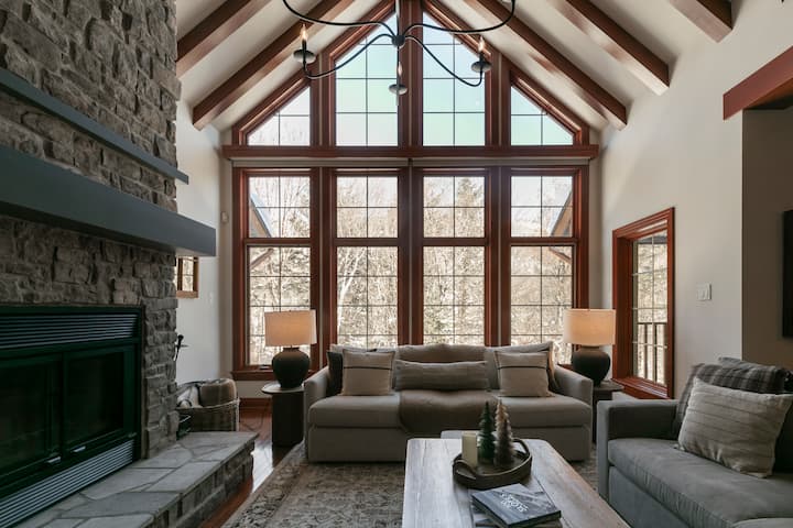 Top Big Ski In/out | Spa • Foyer • Ping-pong • Vue - Mont-Tremblant