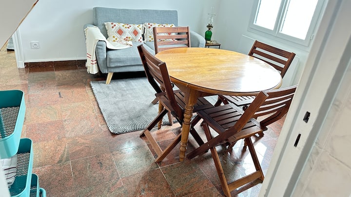 Mezzanine Bon Accueil 2 Chambres 4 Lits + Parking - Drancy