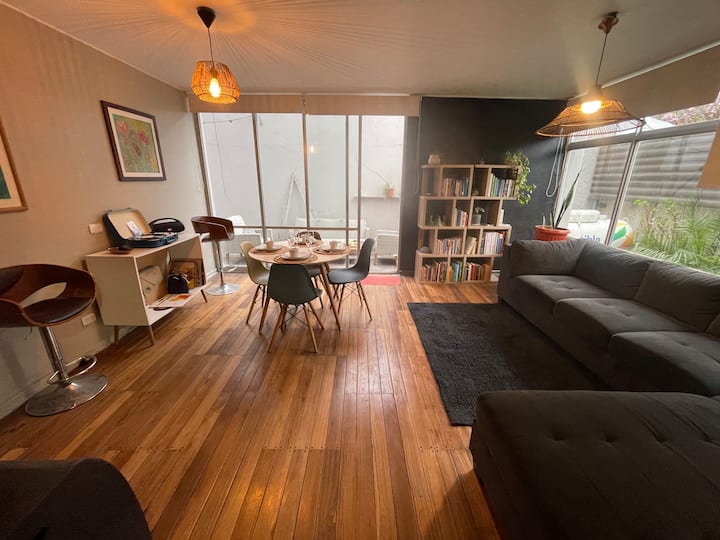 Depto. Primer Piso Con Terraza Parque Ecuador - Concepción