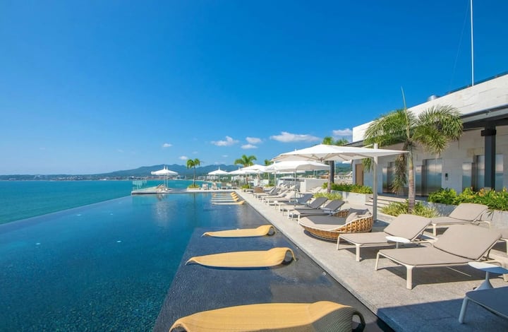 Infinity Pool Beach Condo – 4br Direct Ocean View - Bucerías