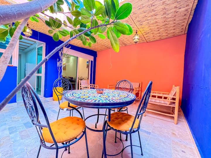 Elegant Spacious Duplex In Gueliz Centre, Parking - Marrakesh