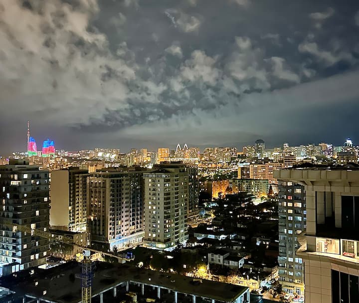 3 Cozy Bedrooms, Center - Baku