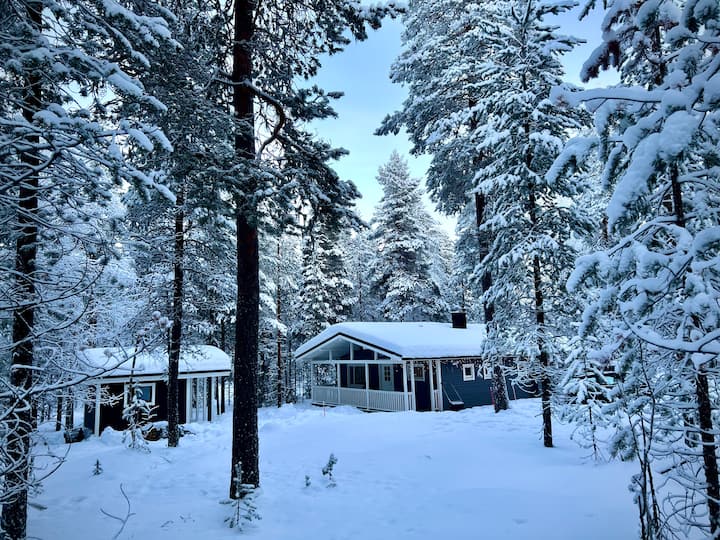 Riekonsoppi, Kahden Makuuhuoneen Mökki Pyhällä. - Lapponia