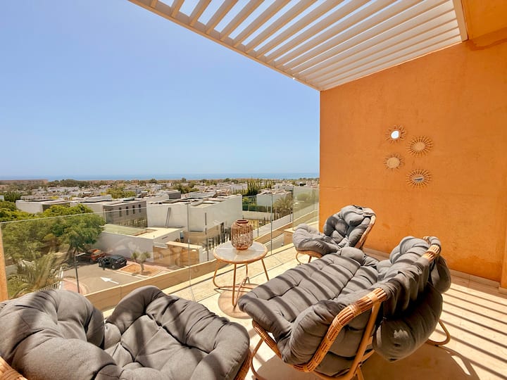 Le Parfait Cocon - Vue Mer Panoramique & Piscines - Taghazout