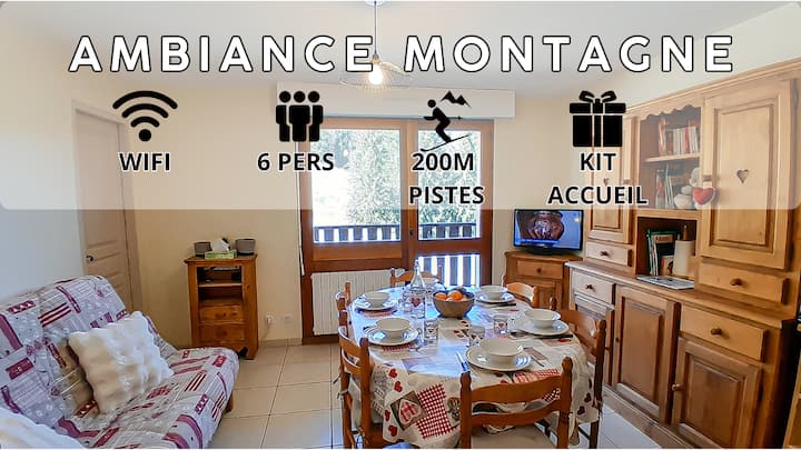 Y Hôtes- Ambiance Montagne Station Hirmentaz - Bellevaux