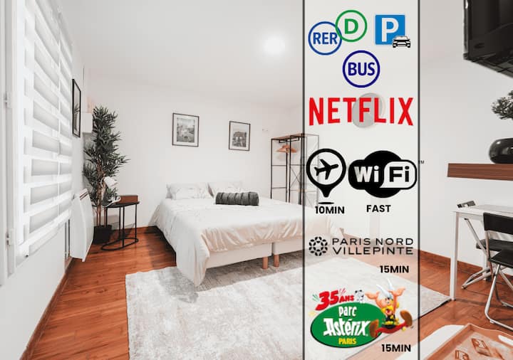 •Escale Chic à 5 Min De Cdg• - Le Mesnil-Amelot