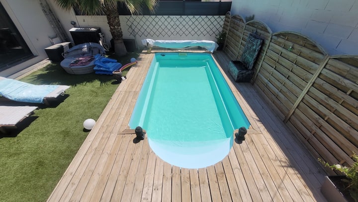 Villa 3 Chambres Piscine Parking - Le Grau d'Agde