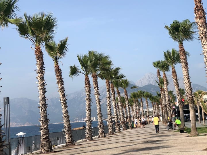 Antalya Konyaaltı, Denize Yakın, Havuzlu 3+1 Daire - Antalya