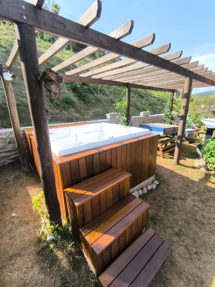 Chalé Na Serra Com Spa/hidro Lareira Churrasqueira - Serra Negra