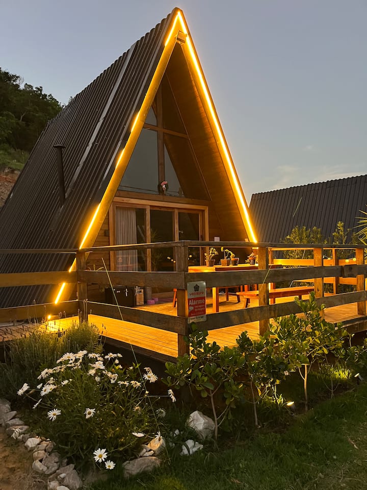 Chalé Da Colina: Hidro, Lareira E Churrasqueira. - Serra Negra