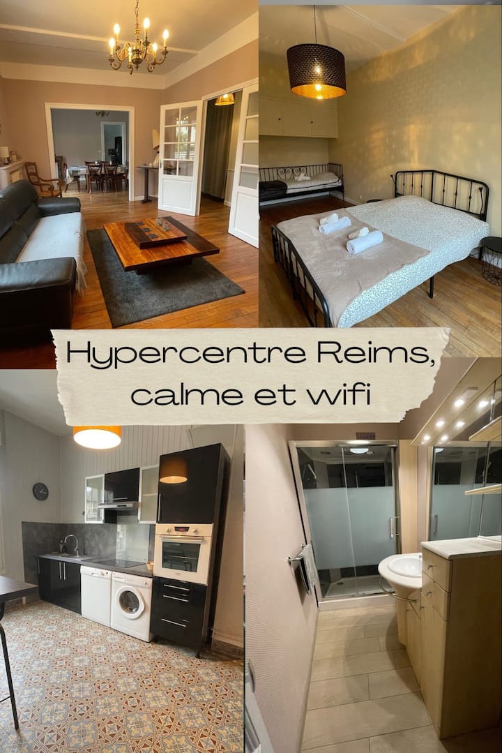 At The Forum, Hypercentre Reims, Wi-fi, Spacious - Reims