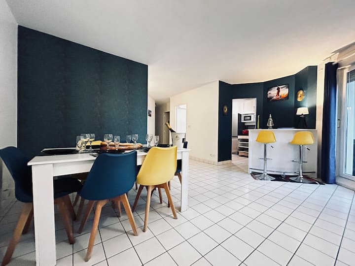 Belfort Grand T4 Avec Parking Et Terrasse - Reims