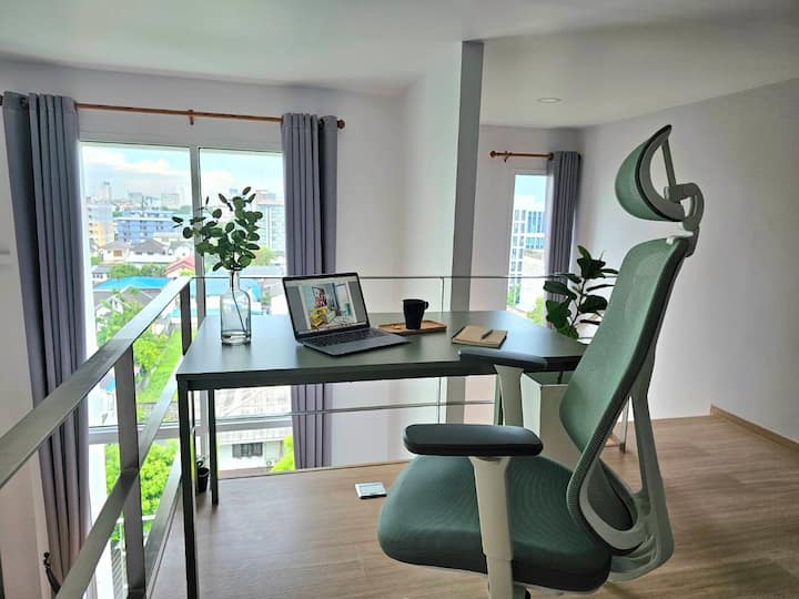 Midtown Duplex 273 High Speed Wifi L Bts L Jj Mall - Lak Si