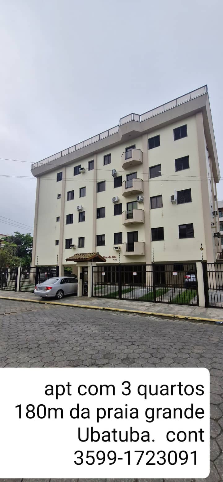 Apartamento A 180m Da Praia - Ubatuba